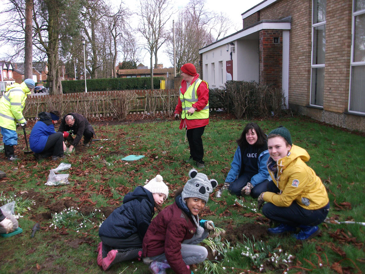 Events, Tilehurst Globe, Tilehurst, Triangle, Planting, Water Trough ...