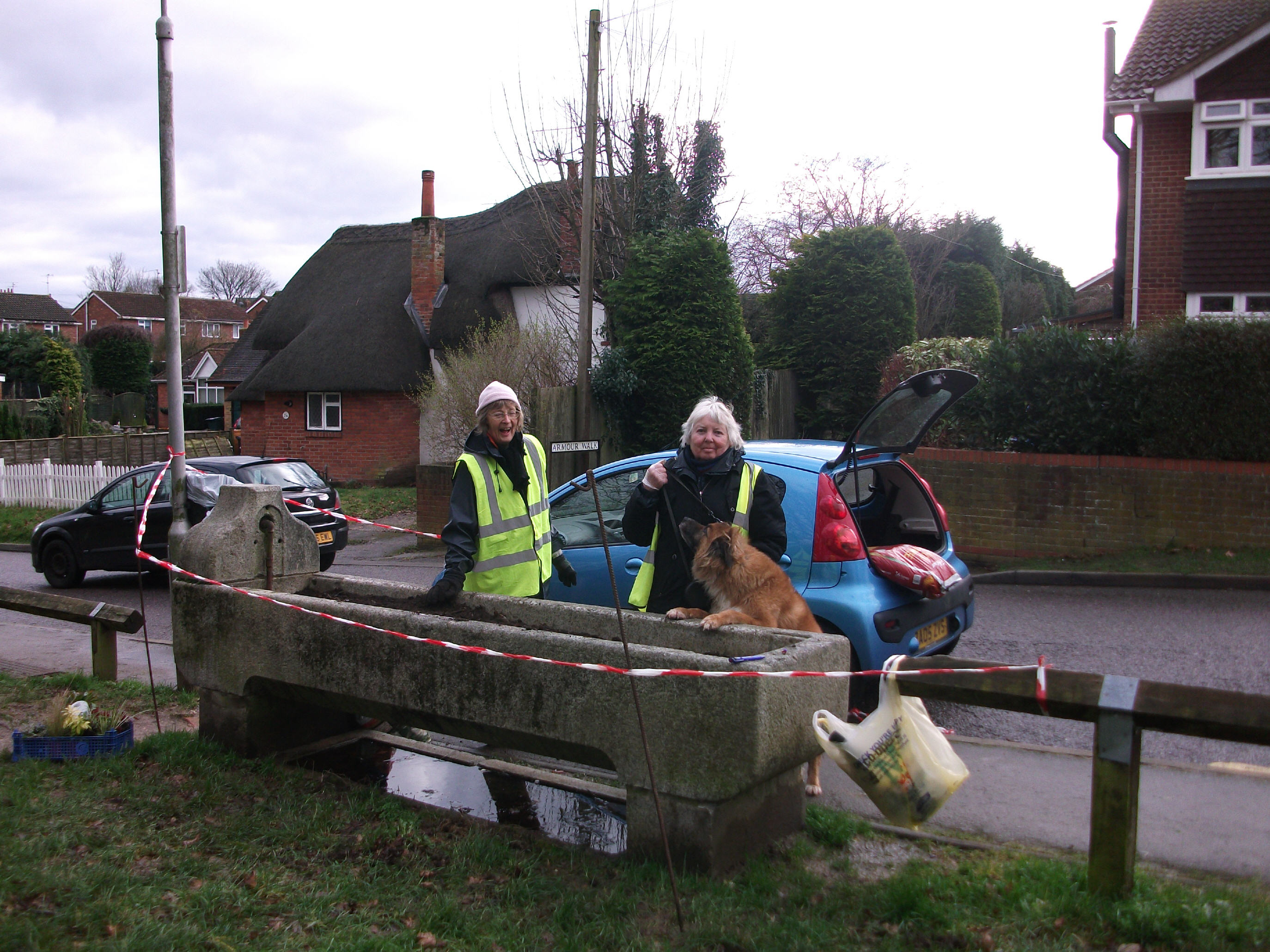 Events, Tilehurst Globe, Tilehurst, Triangle, Planting, Water Trough ...